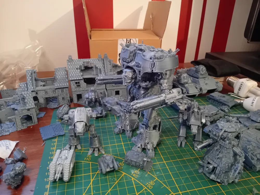 Epic Scale giant GIANT Walking Robot Titan - Free 3D Print Model ...