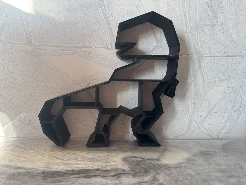 TRex display shelf by 09rtse MakerWorld: Download Free 3D Models