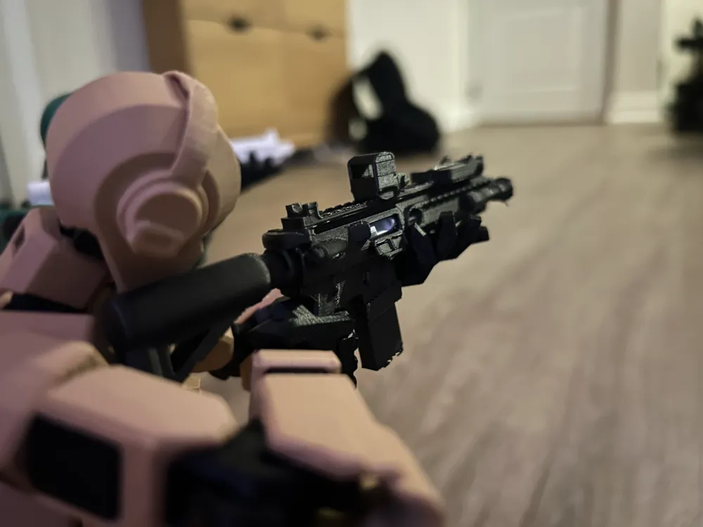 Dummy 13 Modern Carbine - Free 3D Print Model - MakerWorld