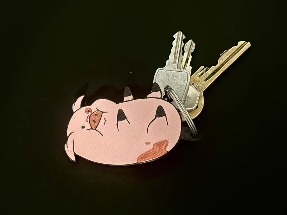 Waddles Keychains by DarkB_CZMakerWorld: Download Free 3D Models