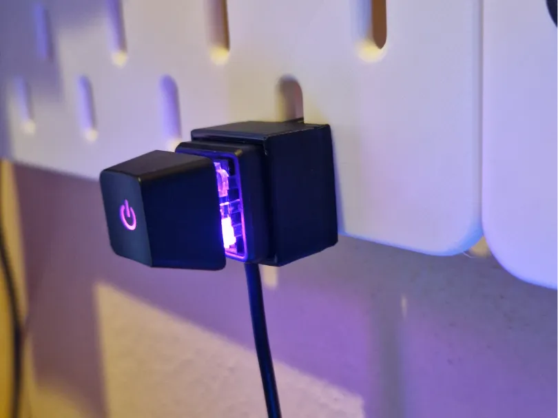 Pc on/off Switch, Keycap holder for Skadis - Free 3D Print Model ...