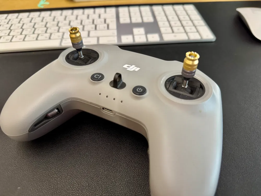 DJI FPV Remote Controller 3 cover for long sticks by FlyG - MakerWorld