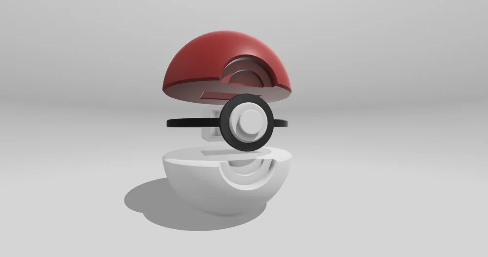 Pokeball Original by Poke Prints MakerWorld: Download Free 3D Models