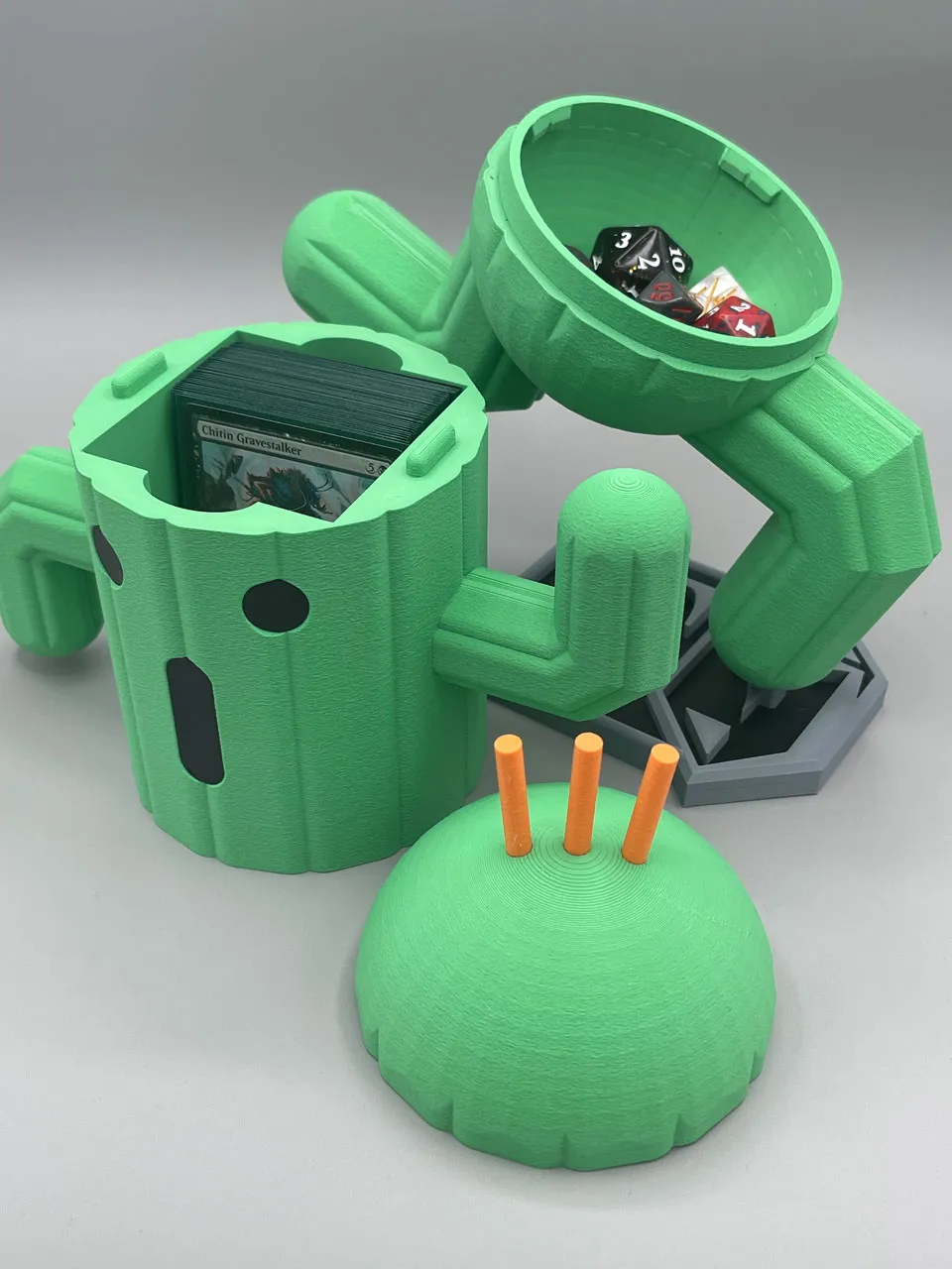 Final Fantasy Jumbo Cactuar Deck Box for MTG by Nikko MakerWorld ...