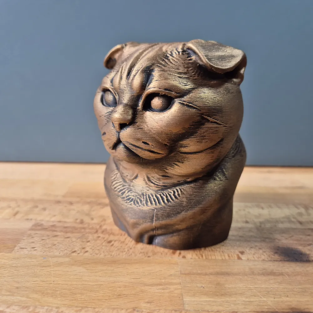 Scottish Fold Cat Model by Mr.Jay MakerWorld: Download Free 3D Models
