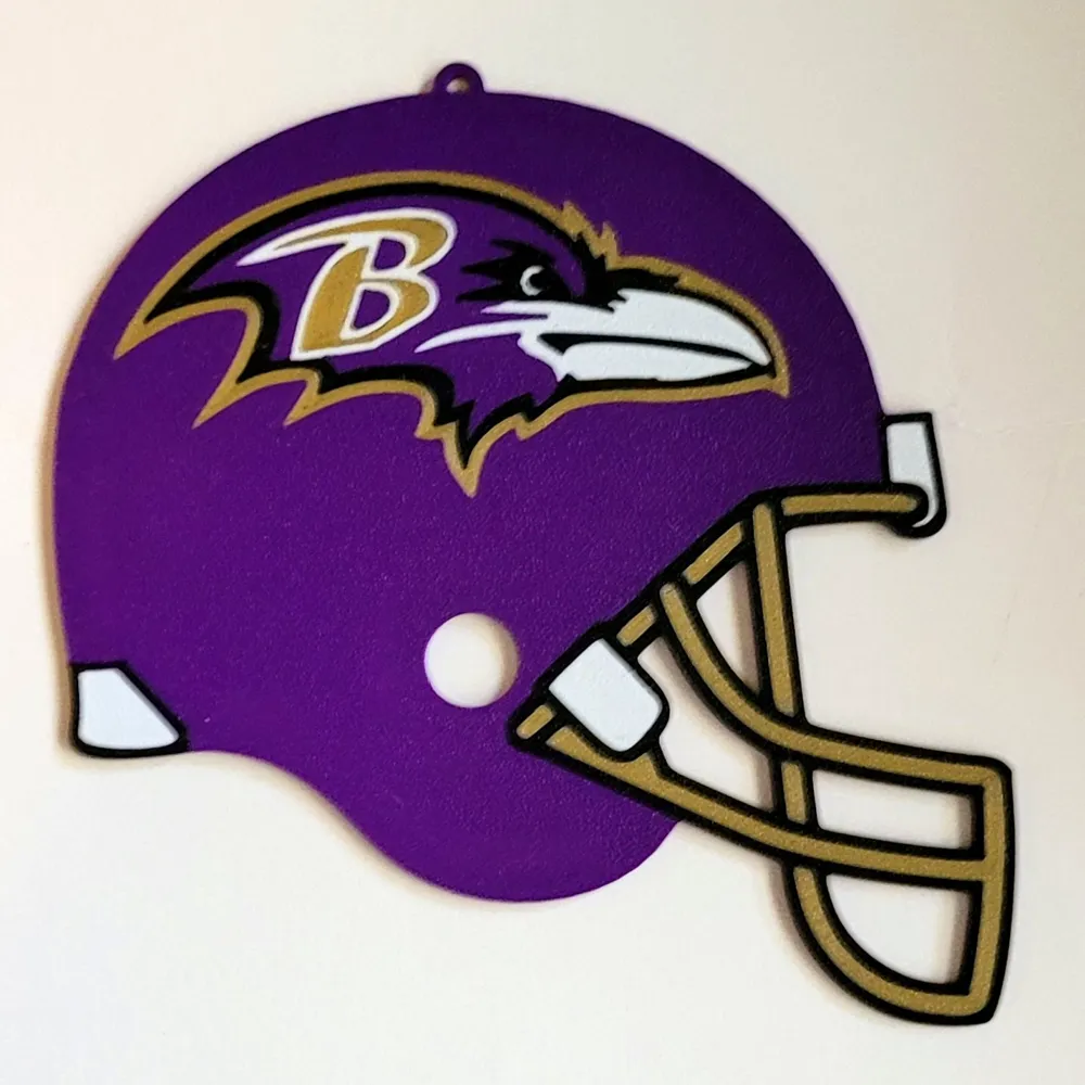 NFL Baltimore Ravens Fanart by GetPrinted3D - MakerWorld