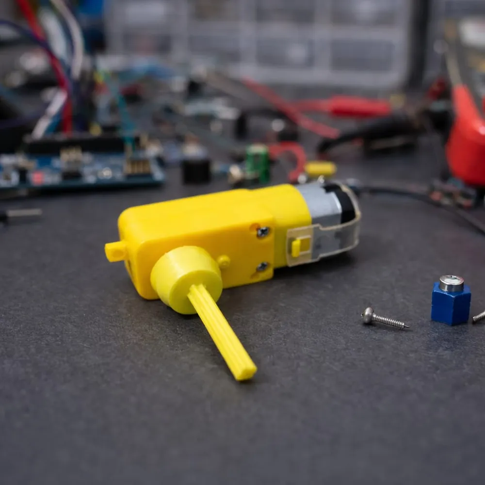 Technic Axle to DC Motor Adapter - Free 3D Print Model - MakerWorld