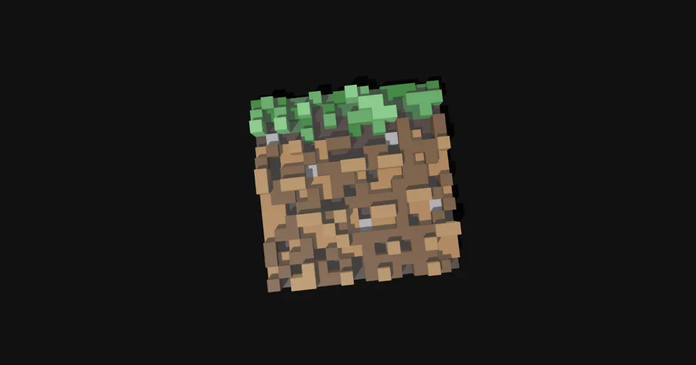minecraft grass block sound dampener by LewsTherinMad - MakerWorld