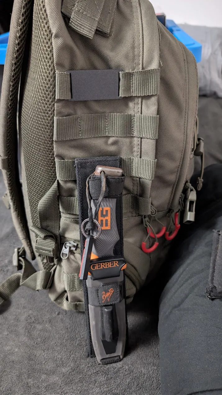 MOLLE - Horizontal Bracket Adapter - Free 3D Print Model - MakerWorld