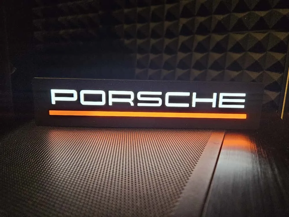 Porsche lamp - Free 3D Print Model - MakerWorld