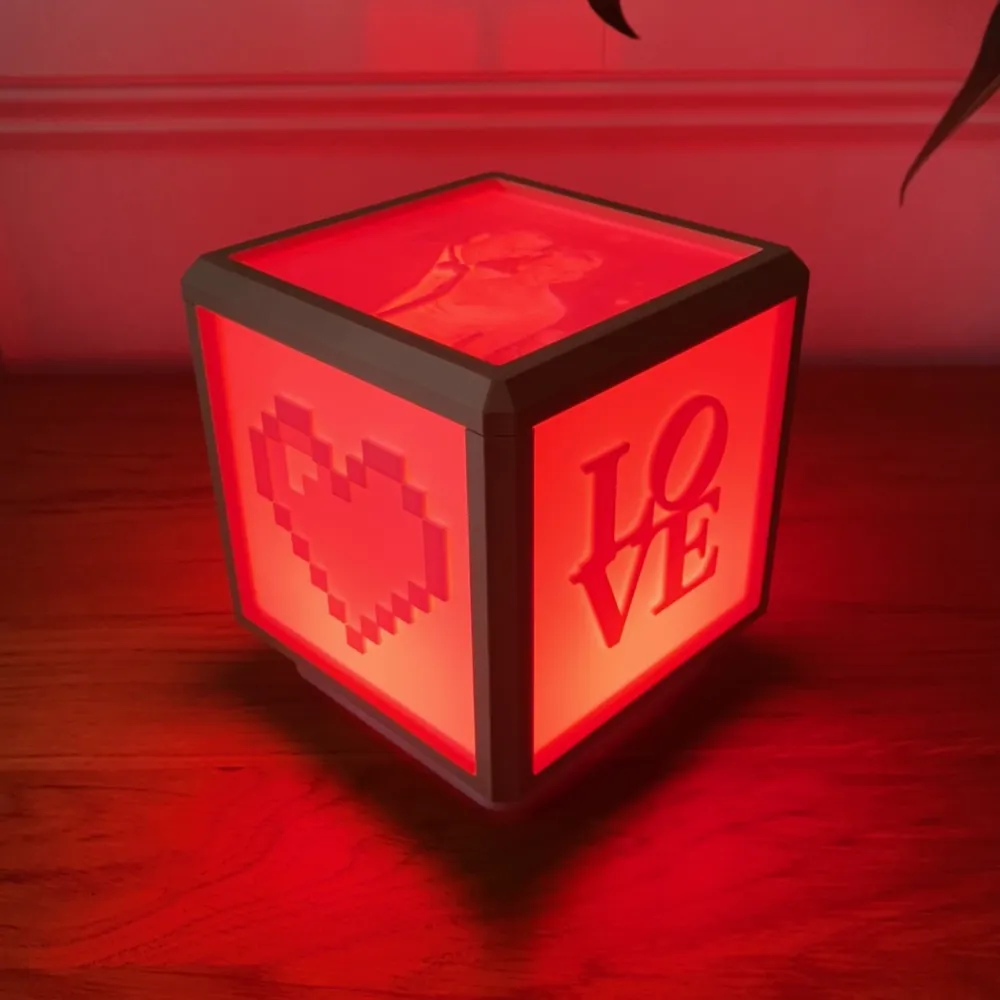 WLED Light Box - Velentines Edition by harallum - MakerWorld