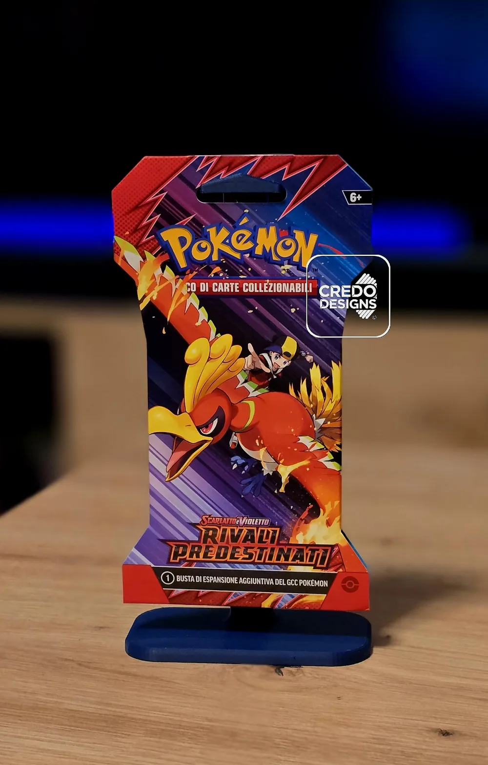 Pokémon Sleeved Booster Pack Simple Display Stand by Credo Designs ...