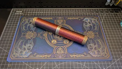 Dragonscale Playmat Tube - Free 3D Print Model - MakerWorld