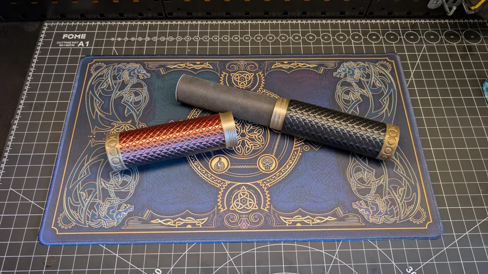 Dragonscale Playmat Tube by CUBEIFY MakerWorld: Download Free 3D Models