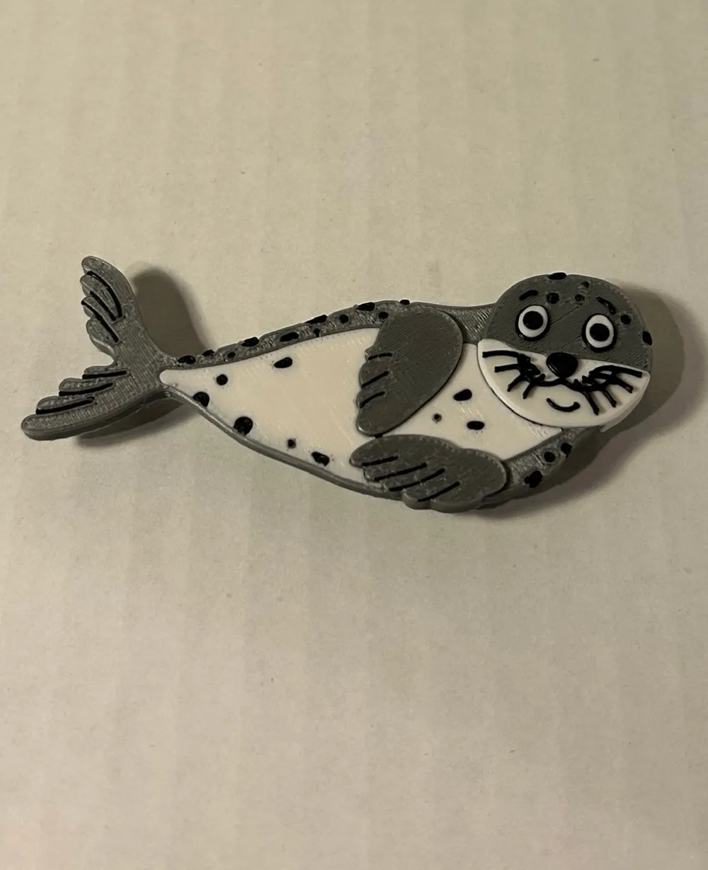 Sea Creatures 2 Fridge Magnets - Free 3D Print Model - MakerWorld