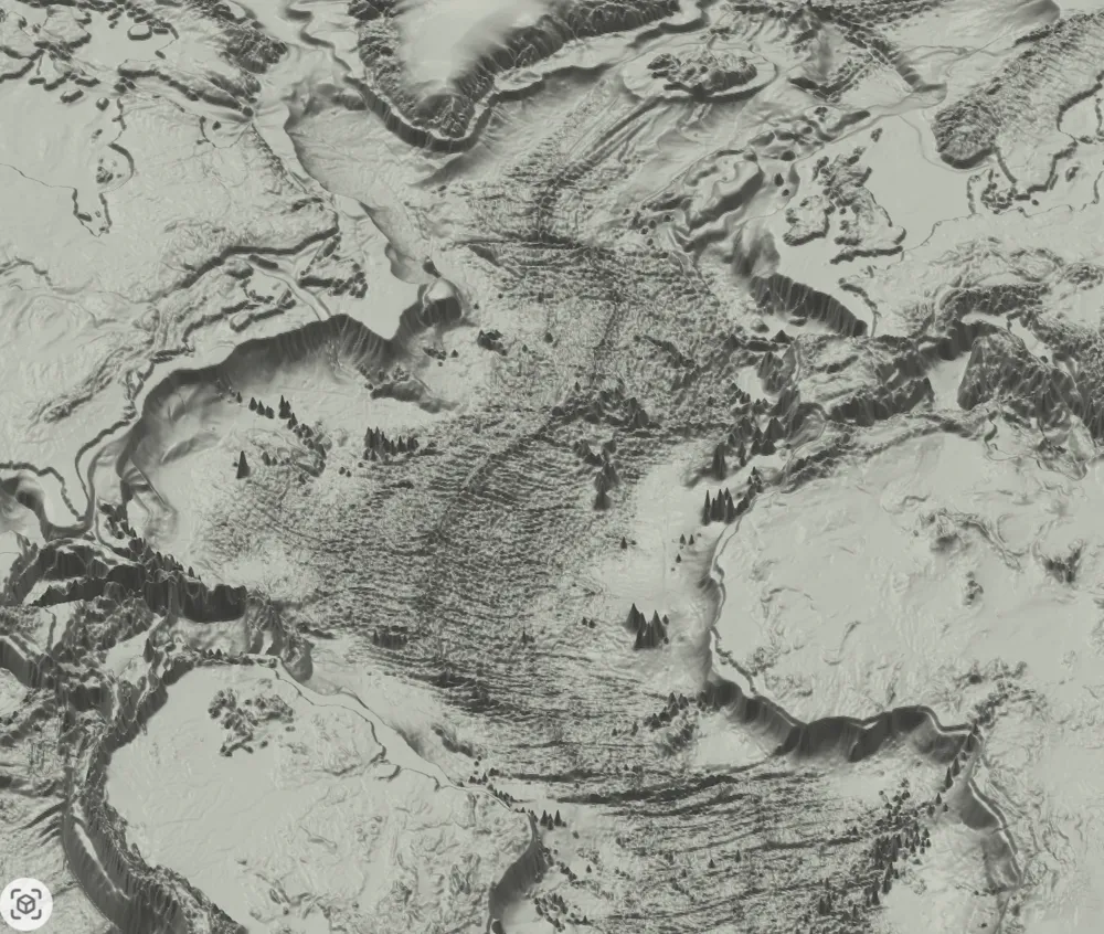 World Map – Topography & Bathymetry by ThreePoles MakerWorld: Download ...