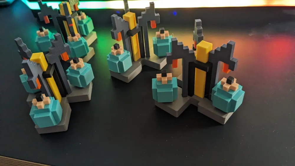 Minecraft Brewing Stand - Free 3D Print Model - MakerWorld