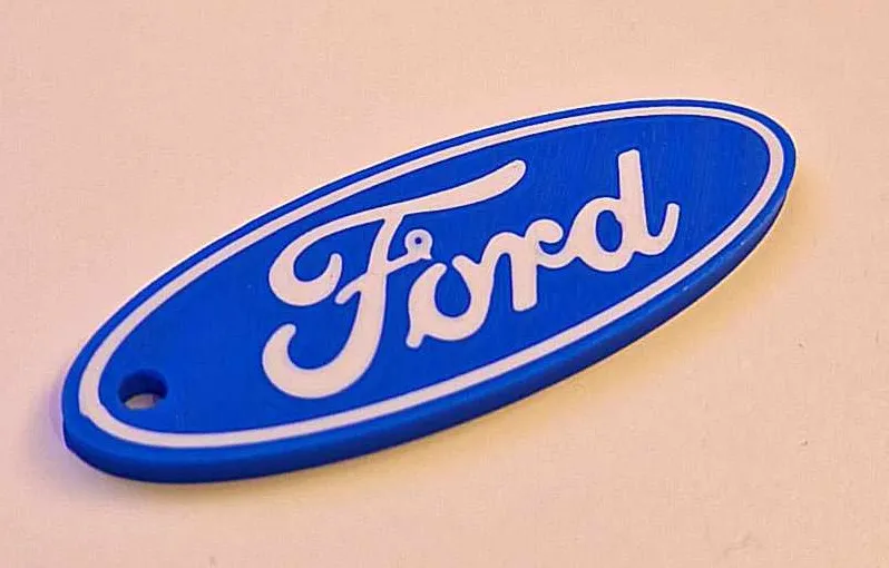 Ford Keychain by SA3D Designs - MakerWorld