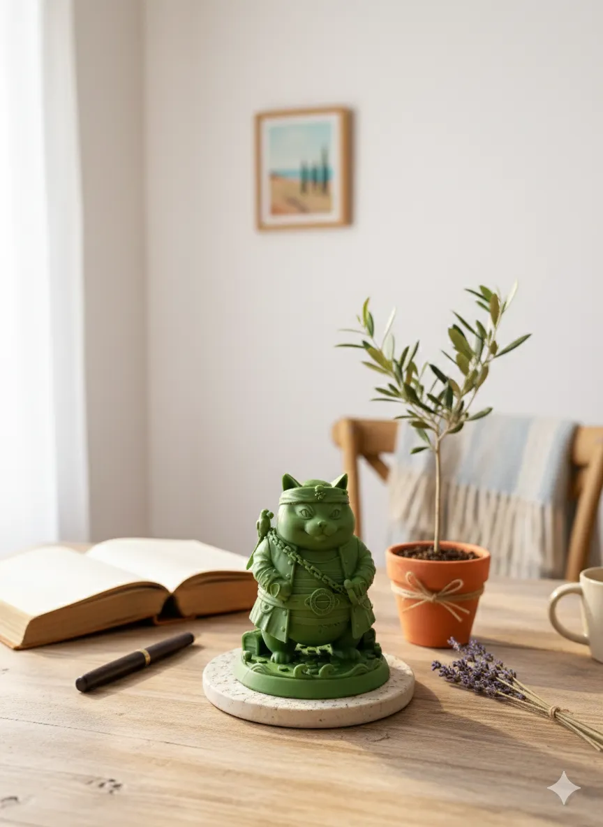 The Zen Pirate Cat - Free 3D Print Model - MakerWorld