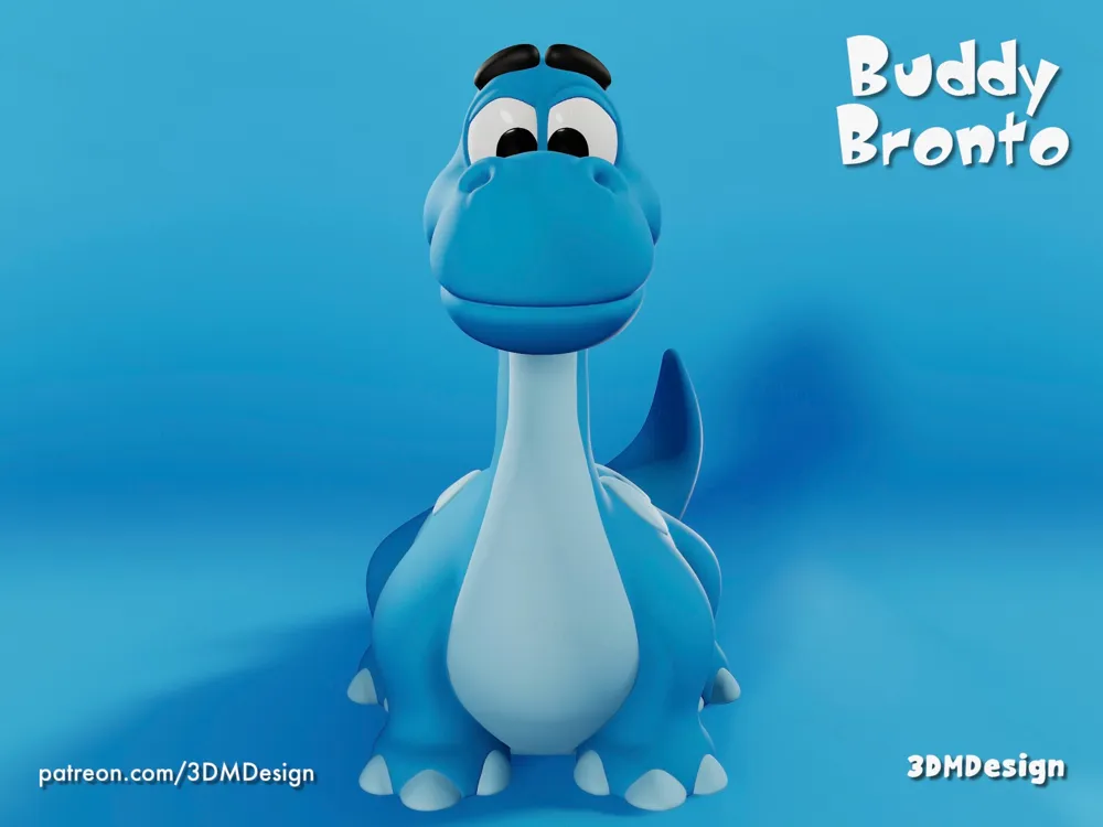 Buddy Bronto by 3DMDesign MakerWorld: Download Free 3D Models