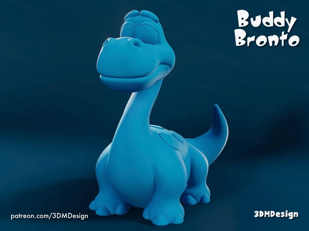 Buddy Bronto - Free 3D Print Model - MakerWorld