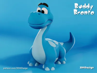 Buddy Bronto by 3DMDesign - MakerWorld