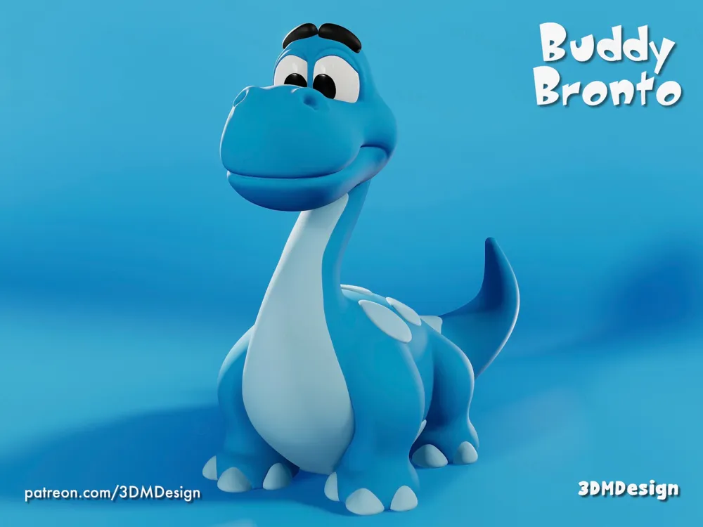 Buddy Bronto by 3DMDesign MakerWorld: Download Free 3D Models