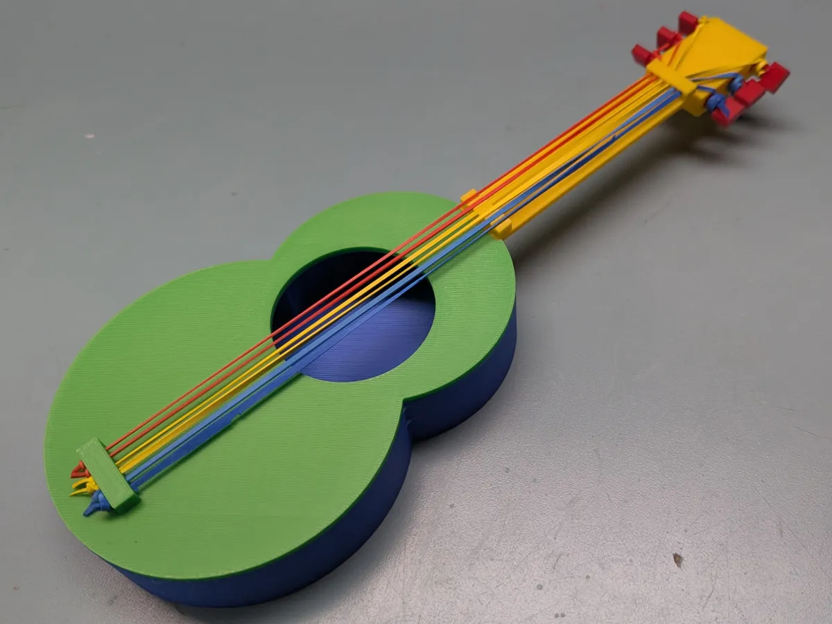 Toy Guitar by David's IT Garage MakerWorld: Download Free 3D Models