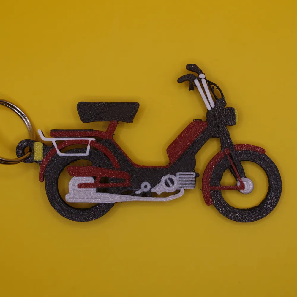 Motorcycle keychain babetta 210 - moped by Vize3Dtisku - MakerWorld