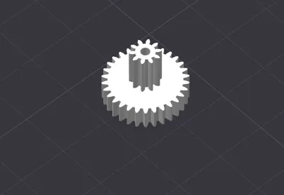 Ford Transit 2008 Radiator Actuator Gear - Free 3D Print Model - MakerWorld