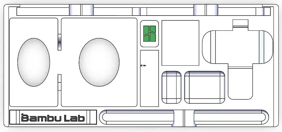 Bambu Lab Original Accessories Storage Box X1/P1 Series - Free 3D Print ...
