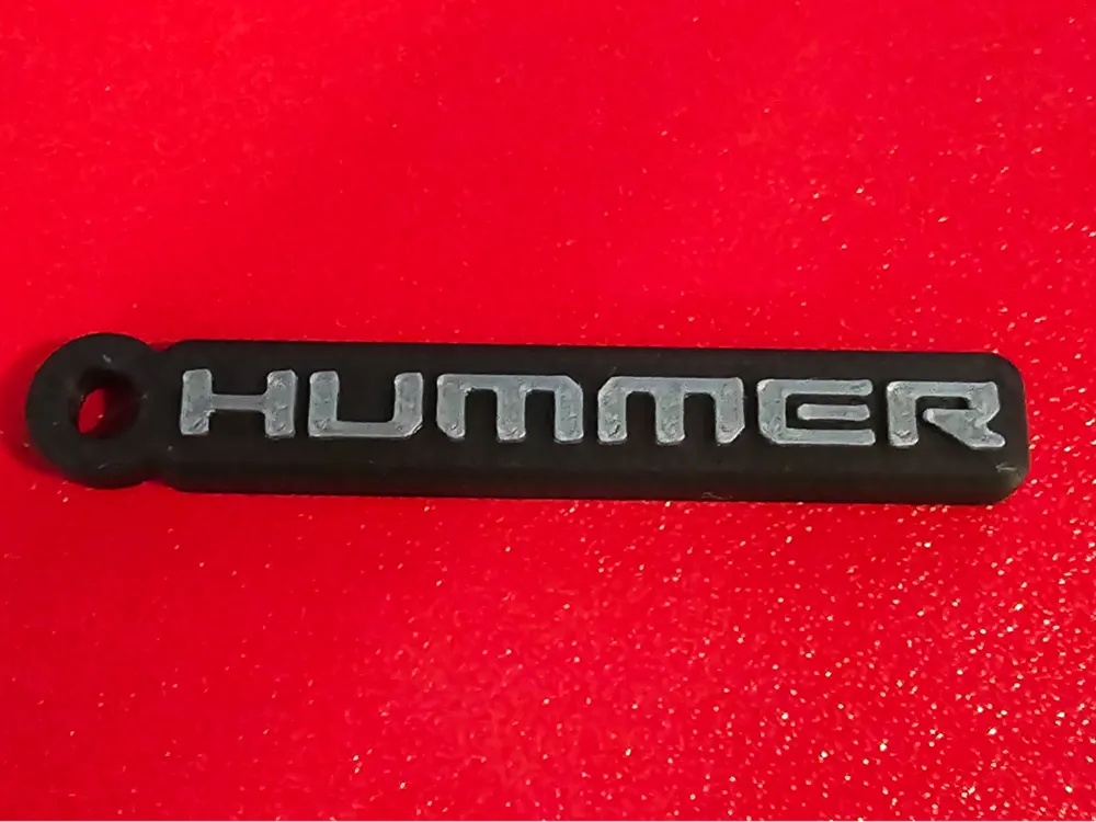 Hummer Logo Keychain new by Mandrake89 - MakerWorld