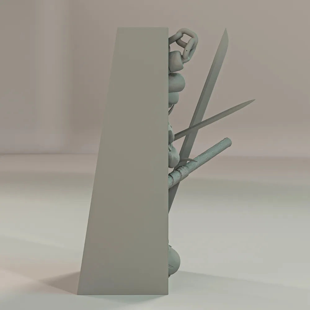 TMNT Book Nook and Wall Mount - Free 3D Print Model - MakerWorld