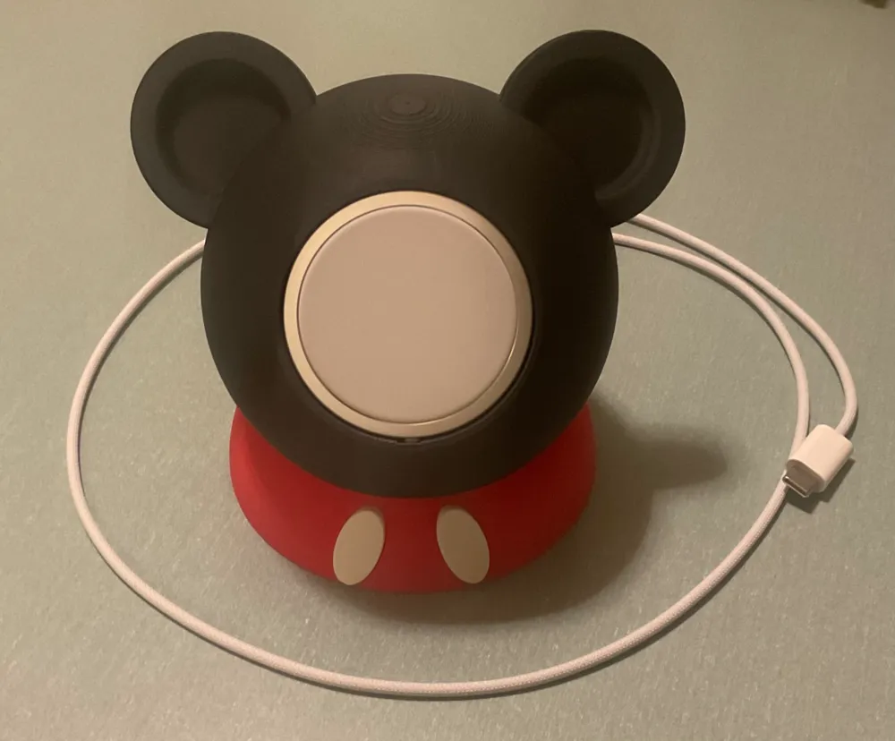 Mickey Mouse Magsafe Charger - Free 3D Print Model - MakerWorld