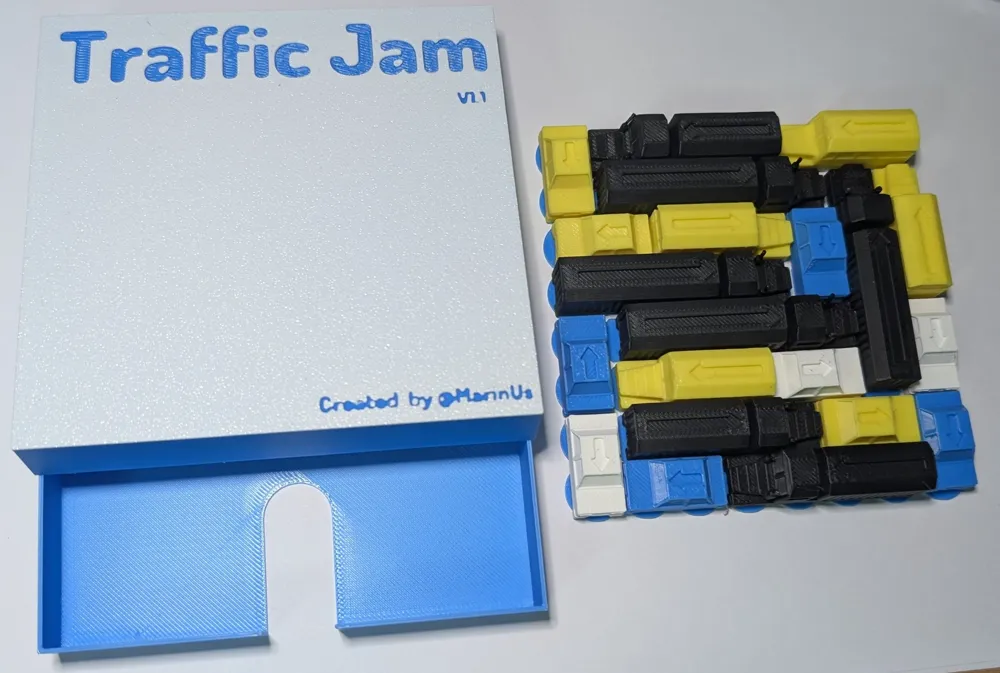 Traffic Jam Original Board game by Marin Products MakerWorld: Download ...