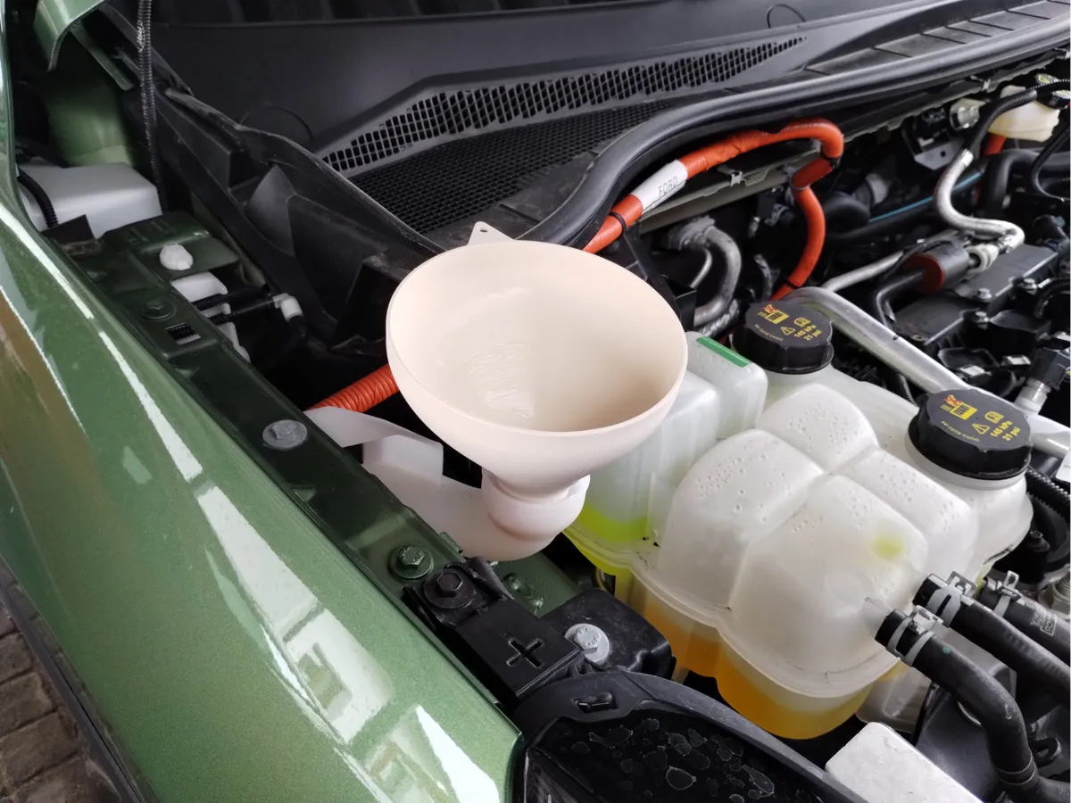 Washer fluid funnel, windshield funnel, oil funnel - Free 3D Print ...