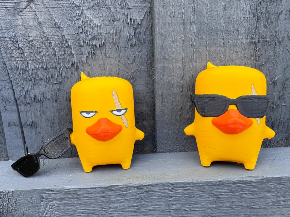 Fortnite Duck Sprite - Free 3D Print Model - MakerWorld