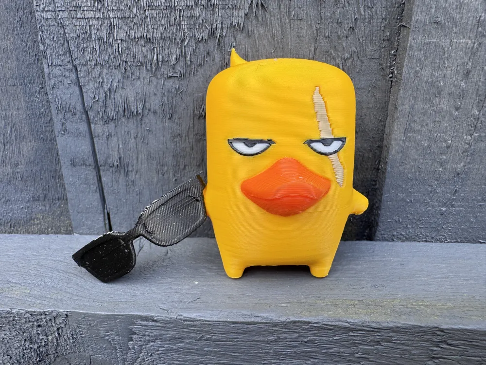 Fortnite Duck Sprite - Free 3D Print Model - MakerWorld