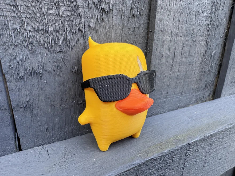 Fortnite Duck Sprite - Free 3D Print Model - MakerWorld