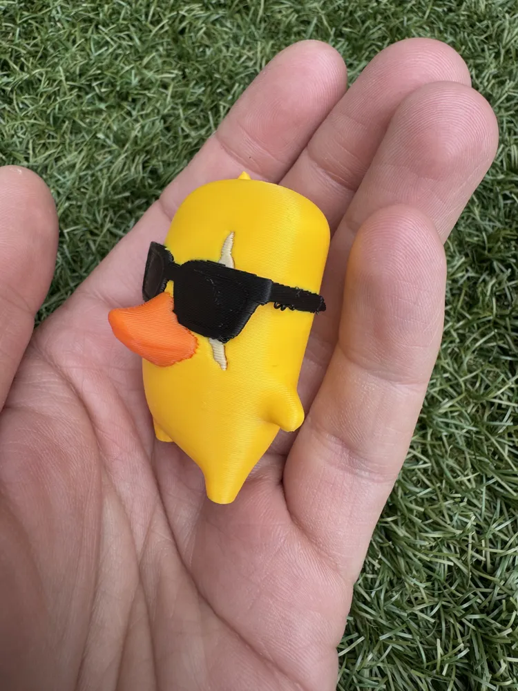 Fortnite Duck Sprite - Free 3D Print Model - MakerWorld