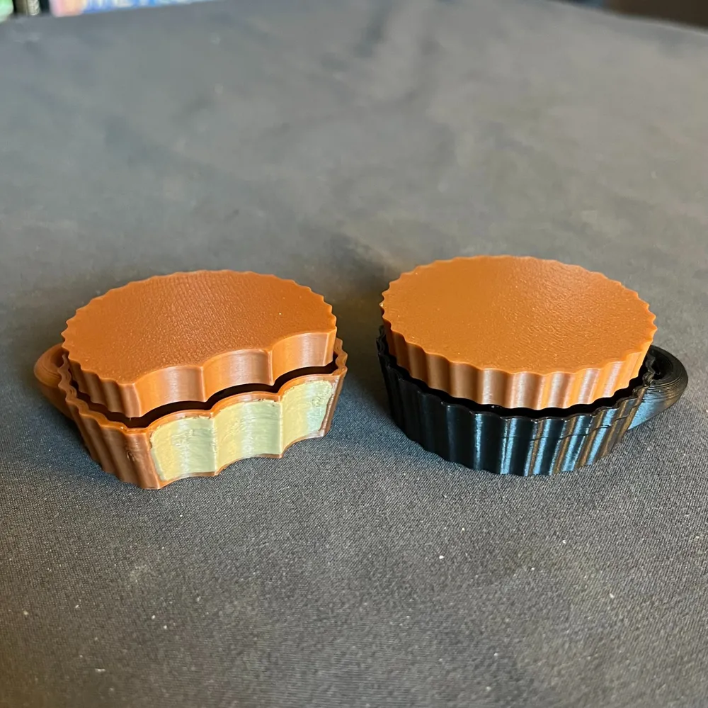 Reece's Cup Key Cap Clickers - Free 3D Print Model - MakerWorld