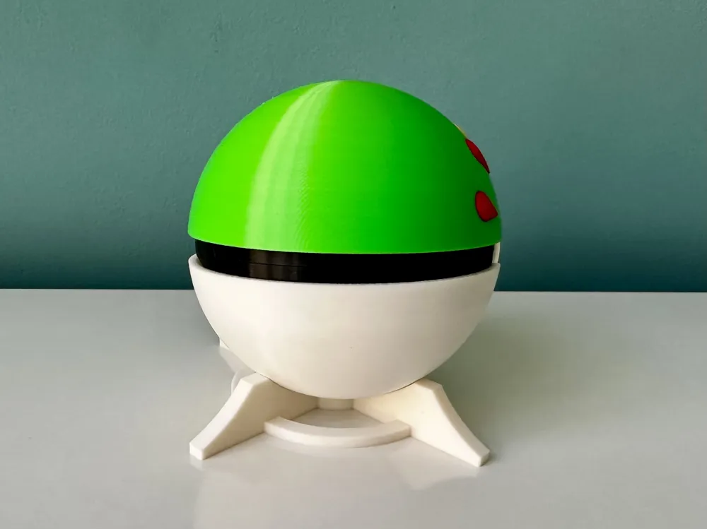 Friend Ball - Pokemon - Pokeball Functional - Free 3D Print Model ...