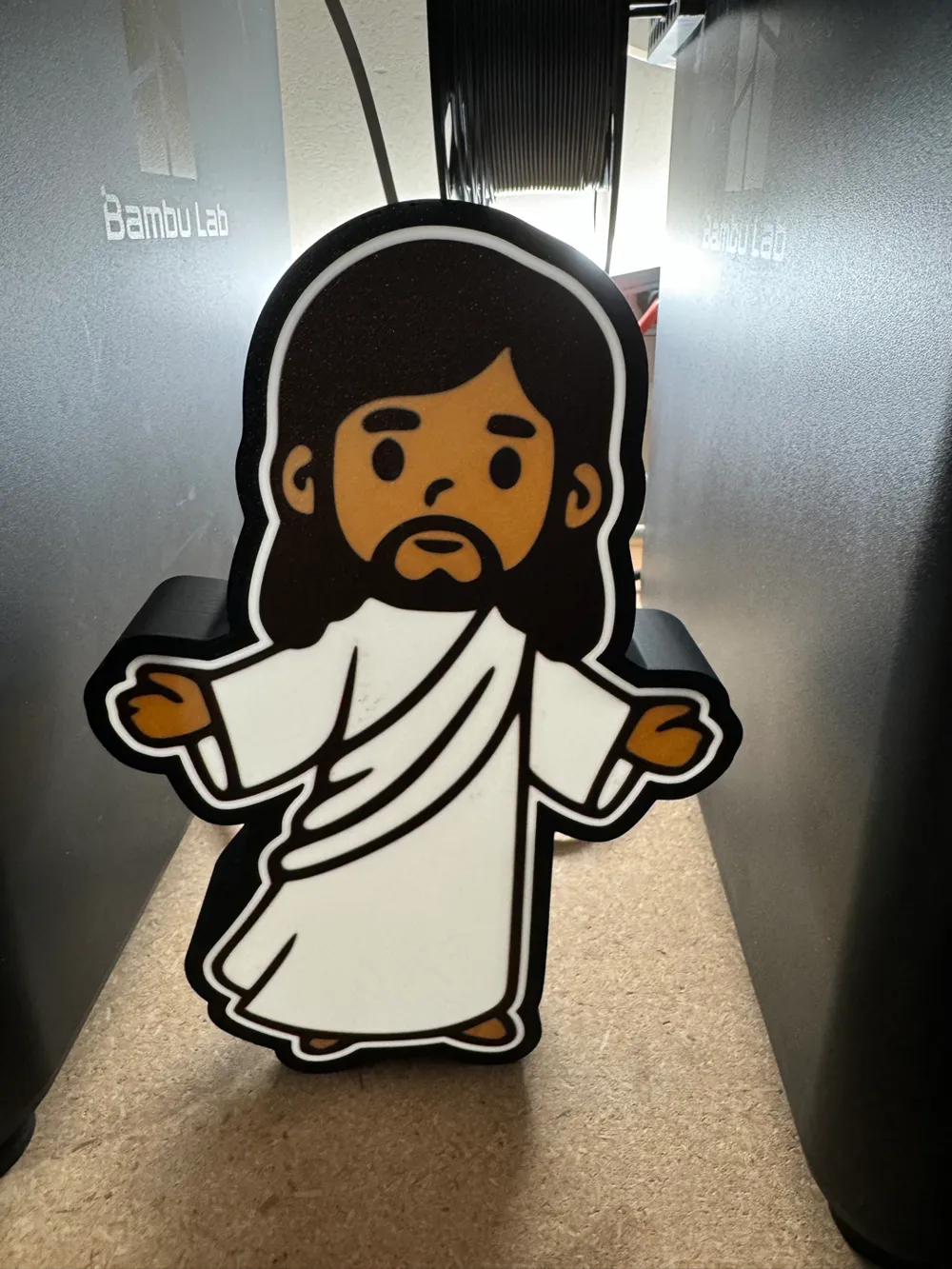 Cartoon Jesus by JJ3D Prints - MakerWorld