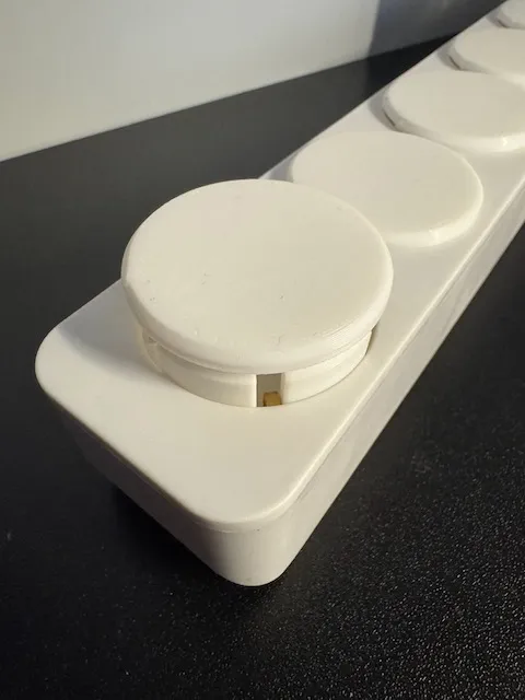 EU Power Socket Cover for extension cables - Free 3D Print Model ...