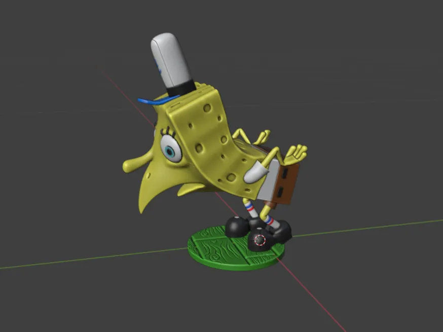 Spongebob Bird Meme by Gumbercules MakerWorld: Download Free 3D Models