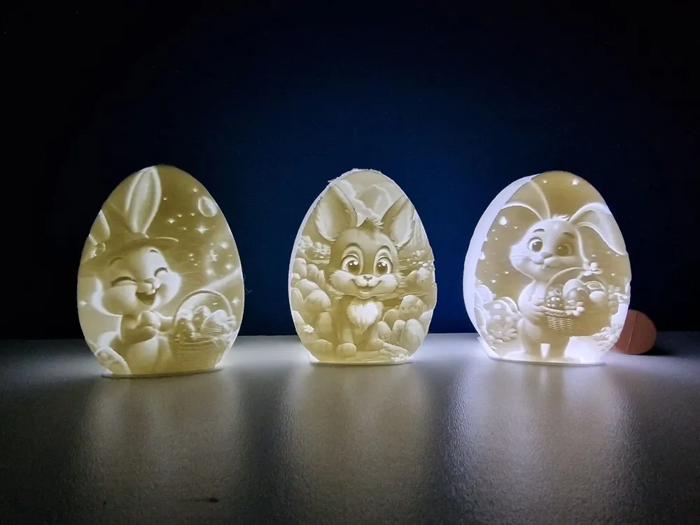 Easter bunny eggs, New collection by Kz3DDD - MakerWorld