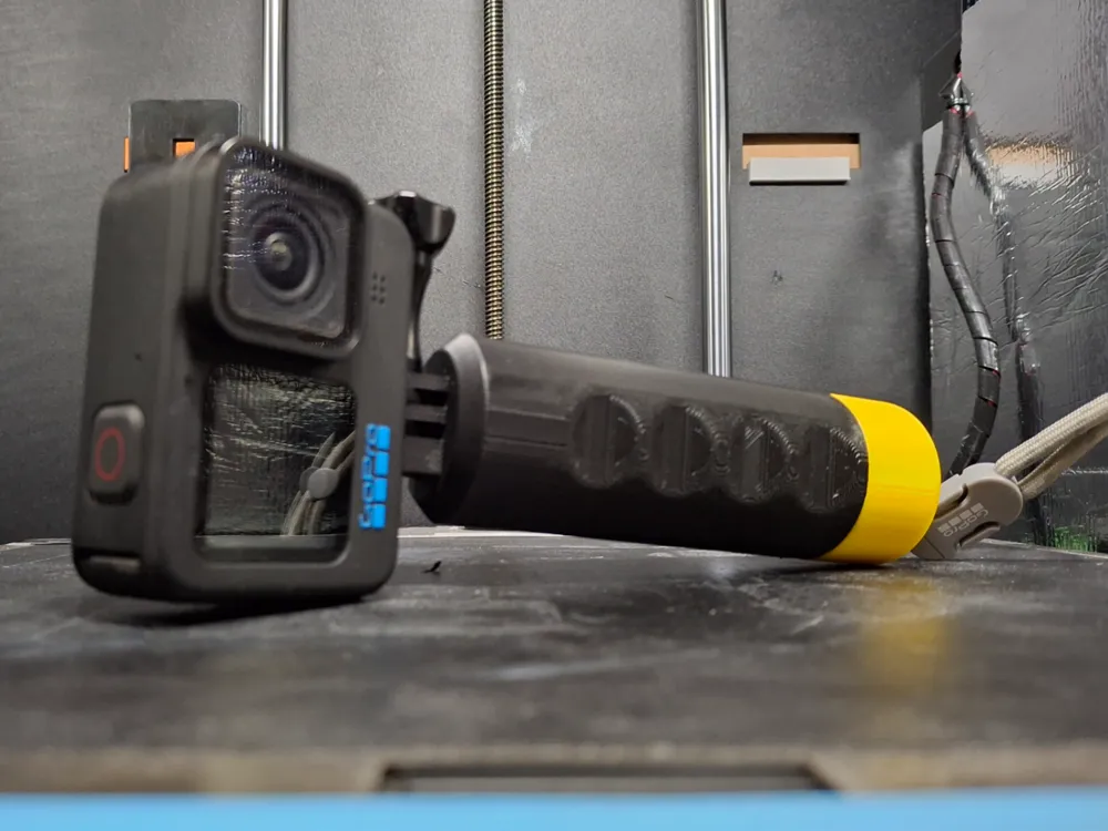 GoPro handle by kd3dp.info MakerWorld: Download Free 3D Models