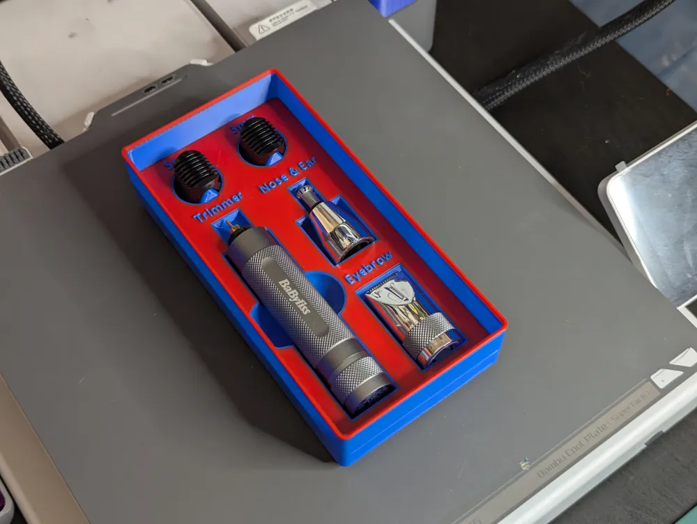 Babyliss hair trimmer - Gridfinity - Free 3D Print Model - MakerWorld