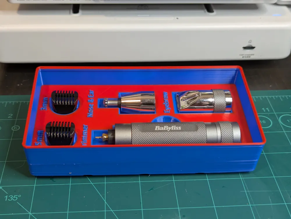 Babyliss hair trimmer - Gridfinity - Free 3D Print Model - MakerWorld