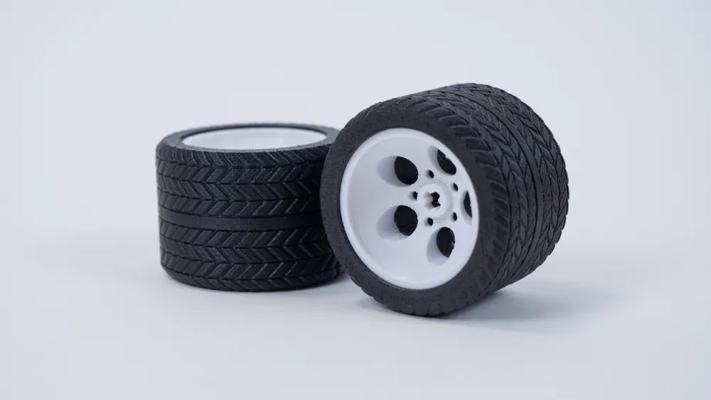 Realistic Wheels for 10337 Lamborghini Countach by NorbertL - MakerWorld